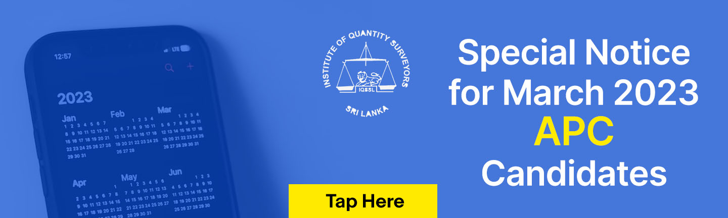IQSSL - Institute of Quantity Surveyors Sri Lanka - Official Website