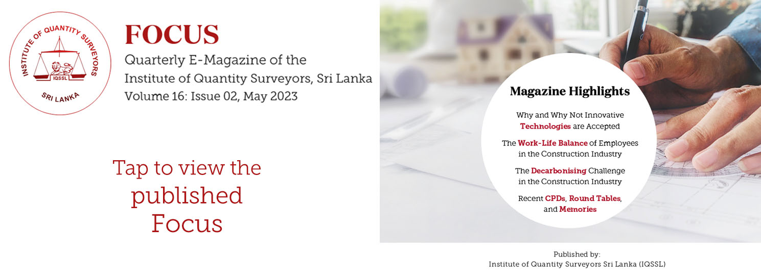IQSSL - Institute of Quantity Surveyors Sri Lanka - Official Website