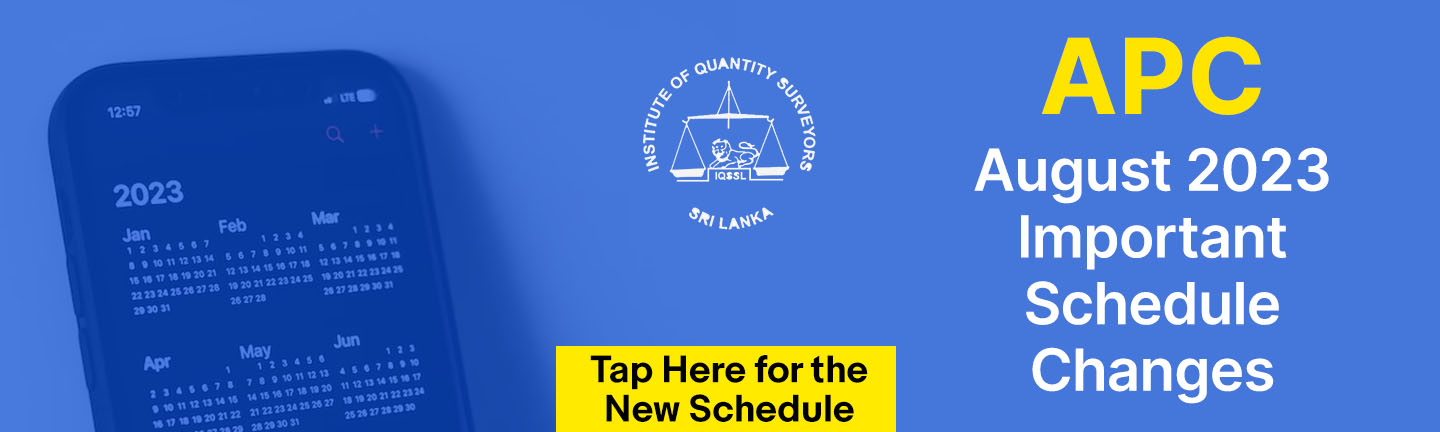 IQSSL - Institute of Quantity Surveyors Sri Lanka - Official Website