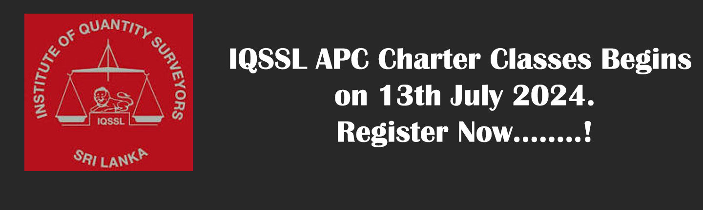 IQSSL - Institute of Quantity Surveyors Sri Lanka - Official Website